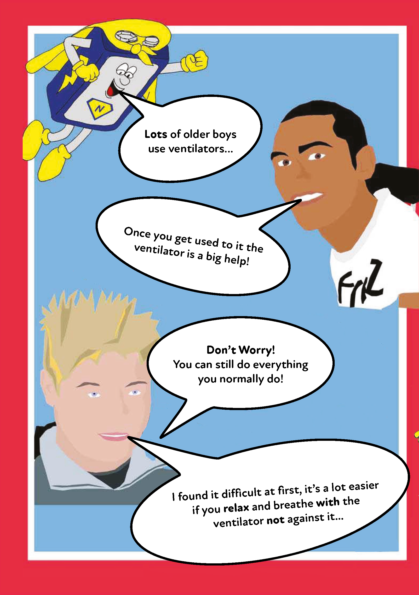 Portable Ventilator - Amazing Adventures of Nippy Man - Leeds Teaching ...