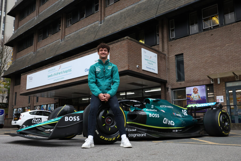 Aston Martin Aramco Formula One® Team make a special pitstop at Leeds ...