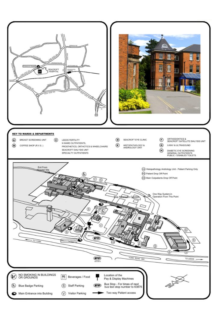 Seacroft Hospital - Location Map - Leeds Teaching Hospitals NHS Trust