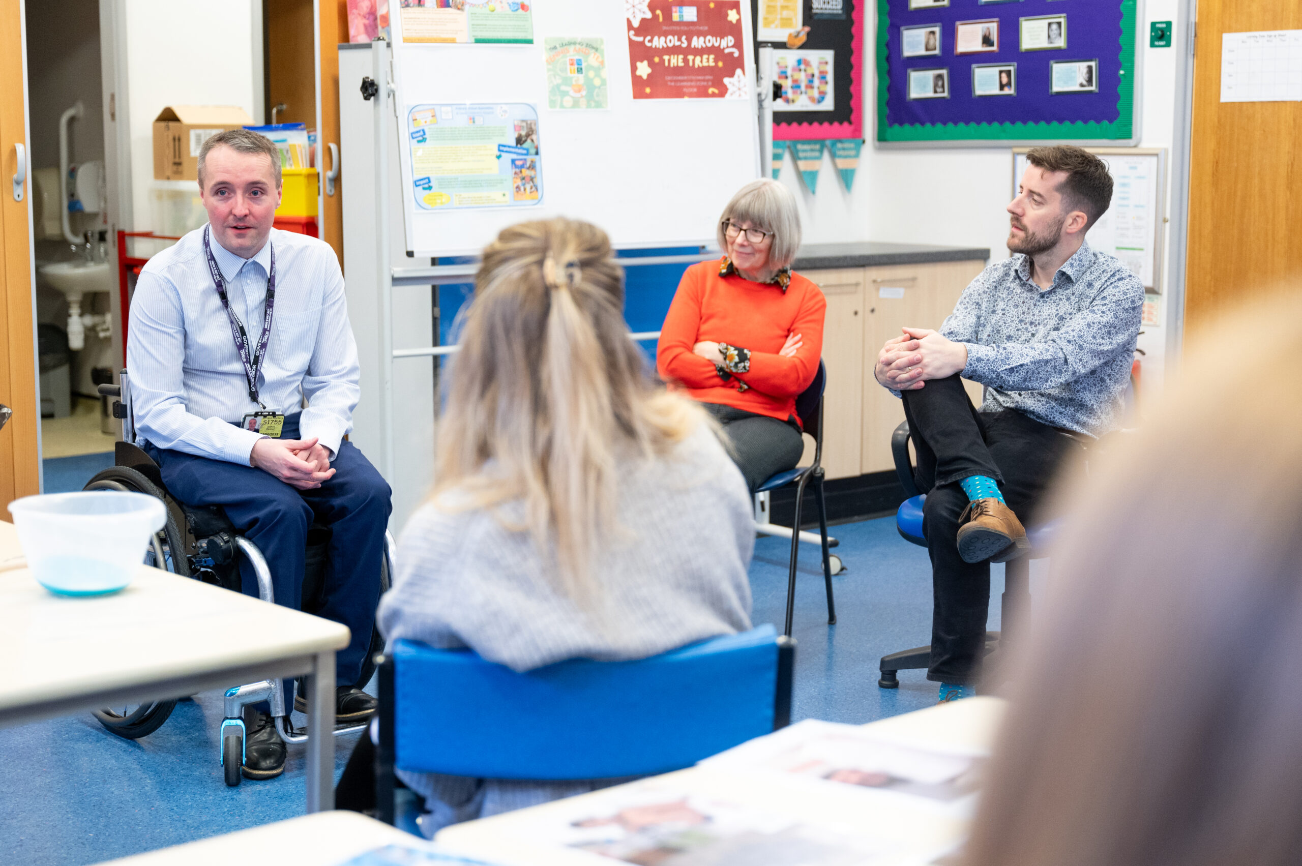 NHS Accessibility and Disability Lead returns to his hospital school on ...