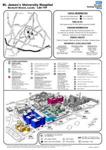 St James - Location Map - Leeds Teaching Hospitals NHS Trust